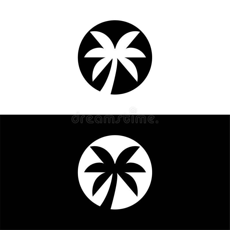 Plam Tree Logo Stock Illustrations – 89 Plam Tree Logo Stock ...
