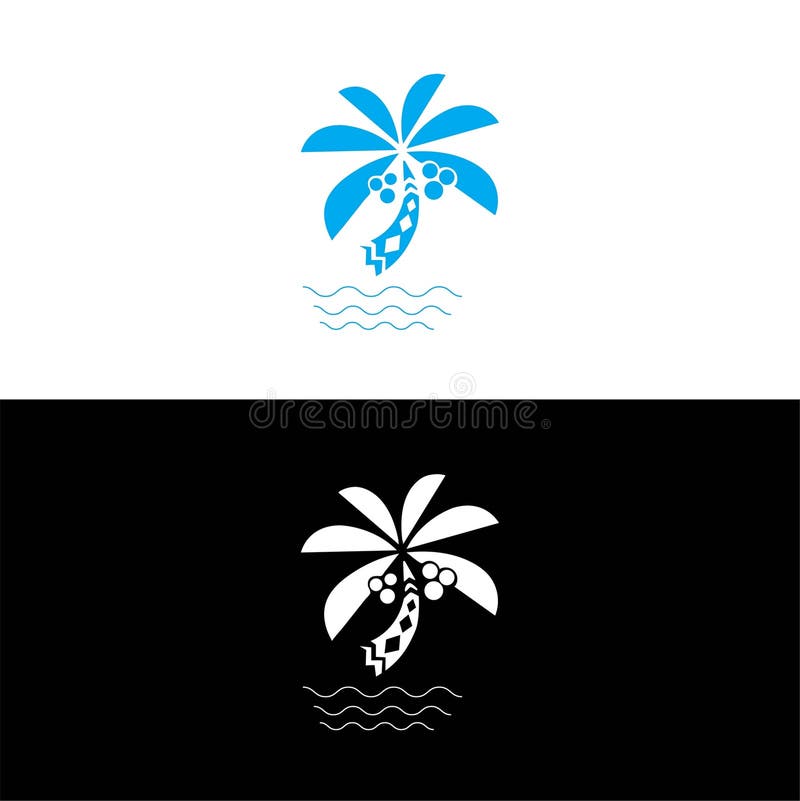 Plam Tree Logo Stock Illustrations – 89 Plam Tree Logo Stock ...