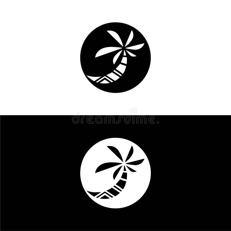 Plam Tree Logo Stock Illustrations – 89 Plam Tree Logo Stock ...