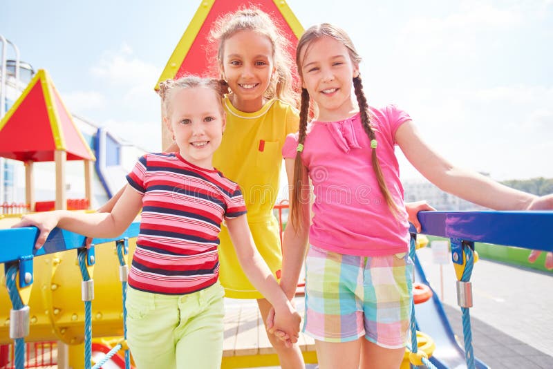 Summer play stock image. Image of outdoor, group, looking - 54529423