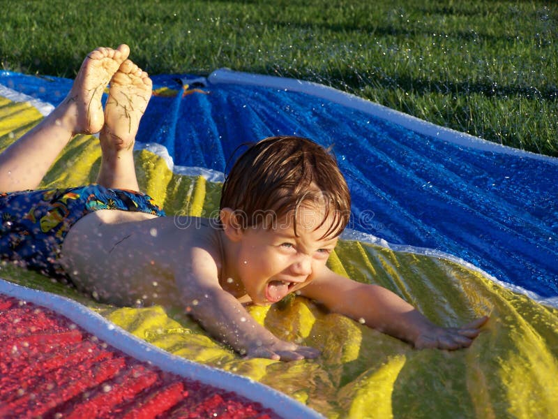 Summer Playtime stock photo. Image of happy, swimming - 5699758