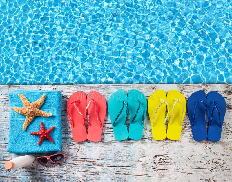 Summer pool stock photo. Image of coast, seaside, summer - 41682510