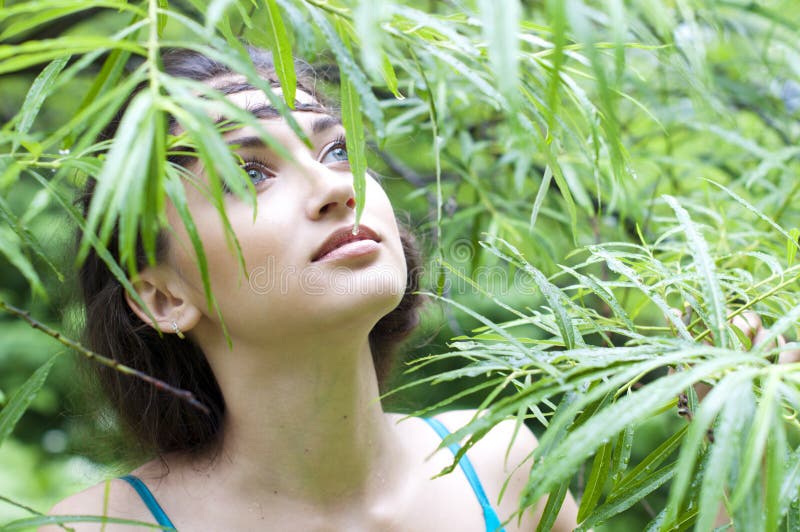 Summer portrait stock photo. Image of beauty, girl, femininity - 15646294