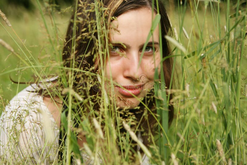 Summer portrait stock photo. Image of grass, color, leisure - 4678578