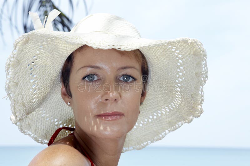 Summer portrait stock photo. Image of female, beautiful - 5257814