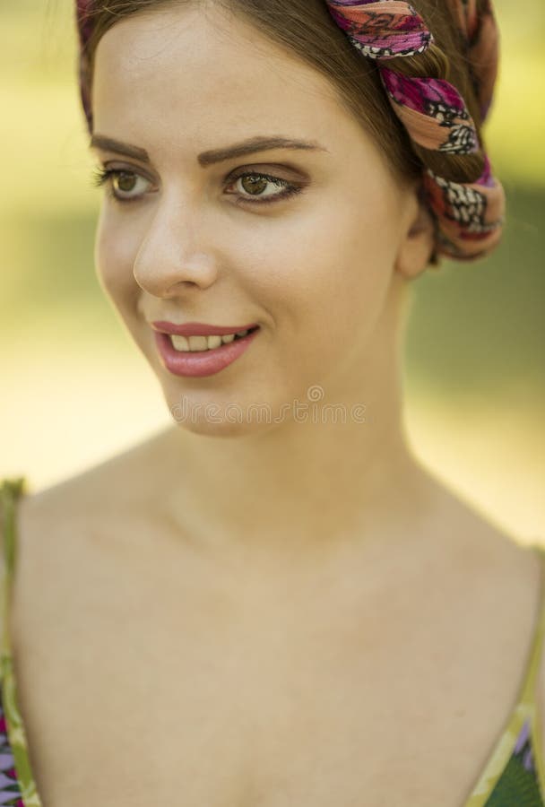 Summer portrait. stock image. Image of waist, light, summertime - 42712795