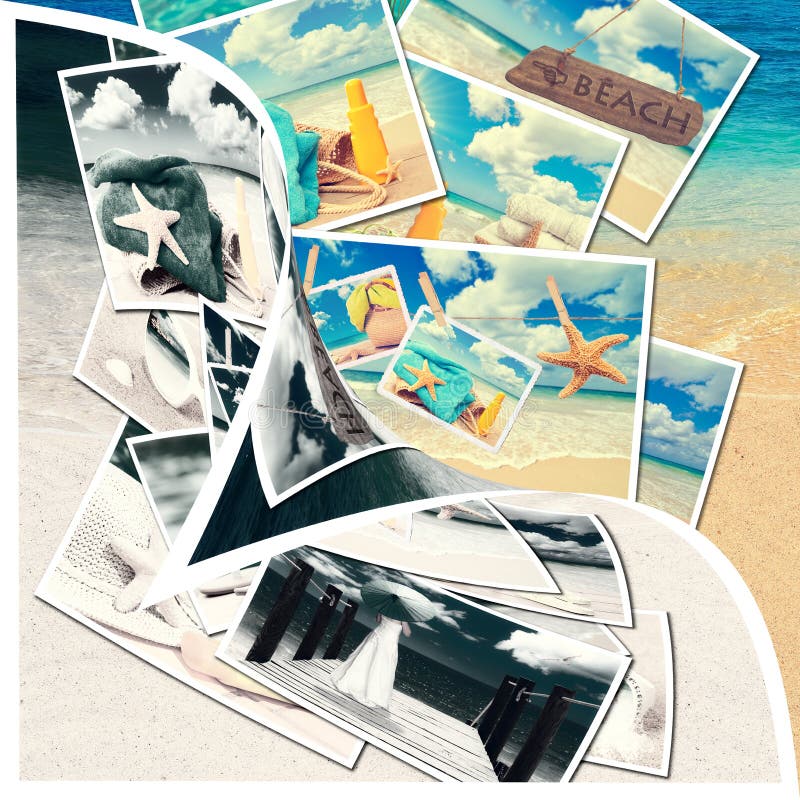 Summer Postcards stock image. Image of page, portugal - 30810323