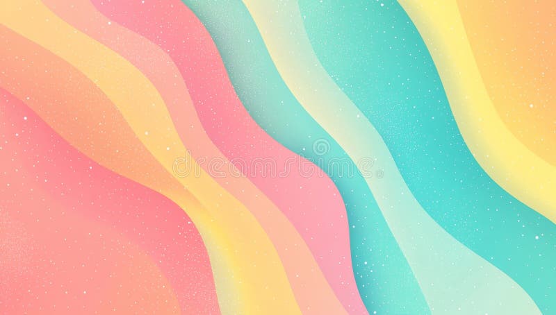 Summer Poster Design with Abstract Grainy Gradient Background, Orange ...