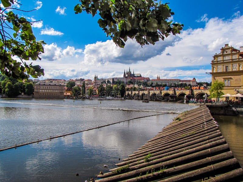 Summer in Prague editorial photography. Image of tour - 76689972