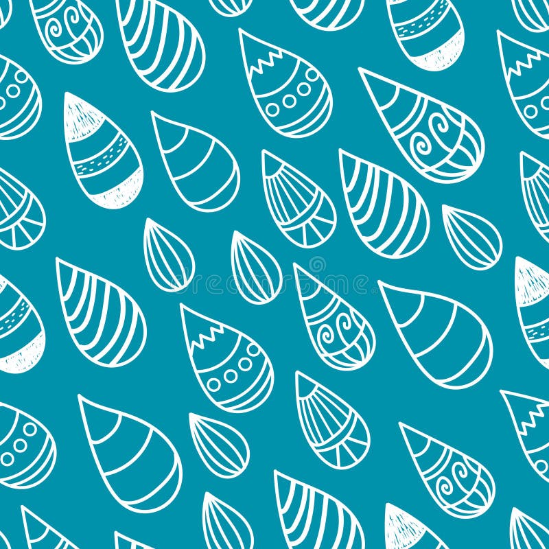 Summer rain stock illustration. Illustration of drawn - 90476748