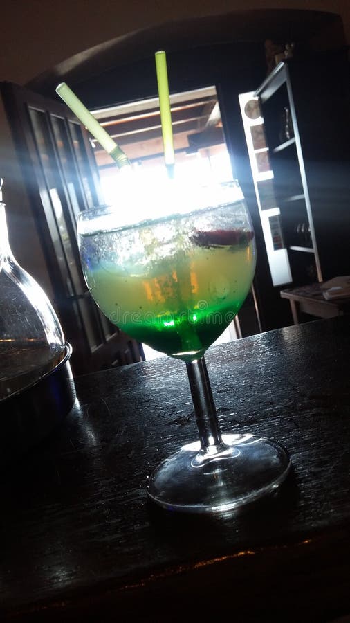 Summer stock image. Image of relax, green, cocktails - 117124893