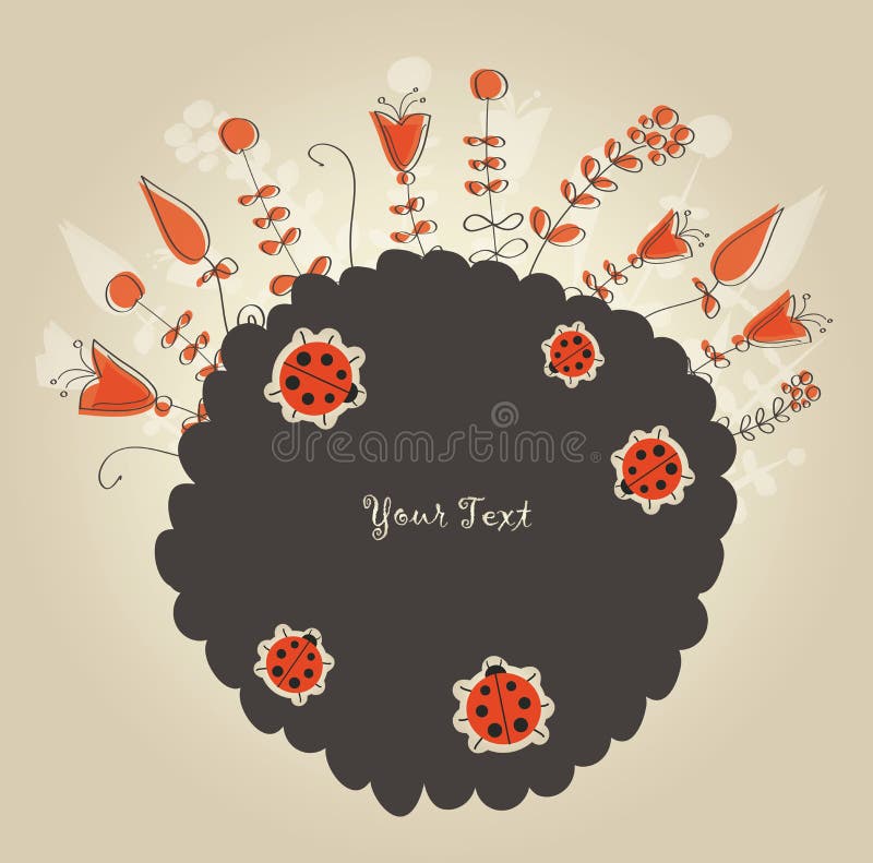 Retro background stock vector. Illustration of abstract - 14504192