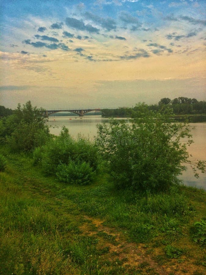 Summer river landscapes stock image. Image of landscapes - 120215103