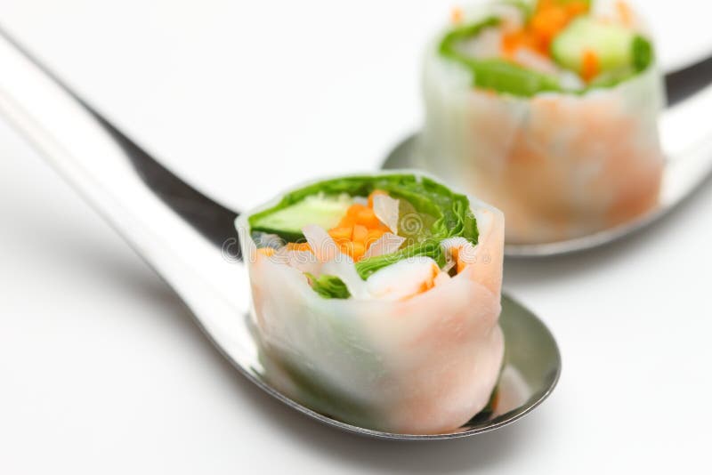 Summer roll stock photo. Image of seafood, studio, summer - 44511638