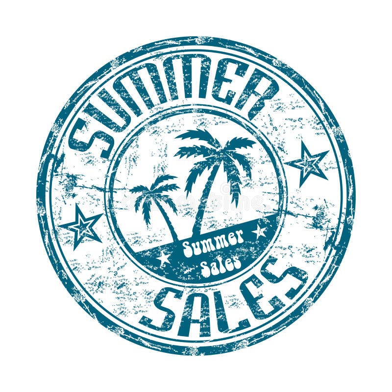 Summer sales rubber stamp stock vector. Illustration of price - 20906056