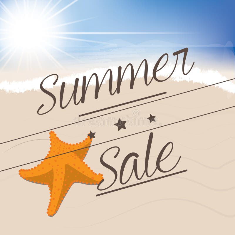 Summer Sale stock vector. Illustration of advertising - 94870835