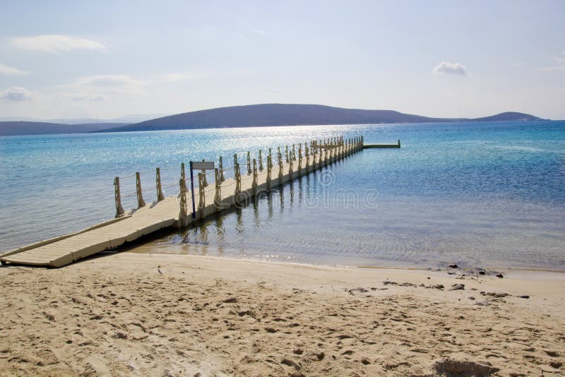 Summer Scene stock photo. Image of parasol, pool, turkey - 61514102
