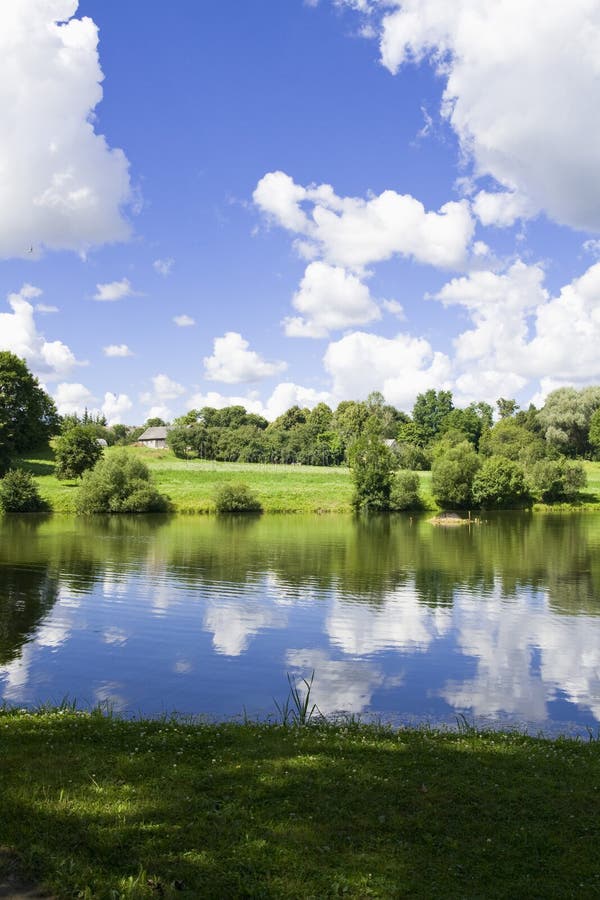 Summer scenery stock image. Image of bright, outdoors - 5822117