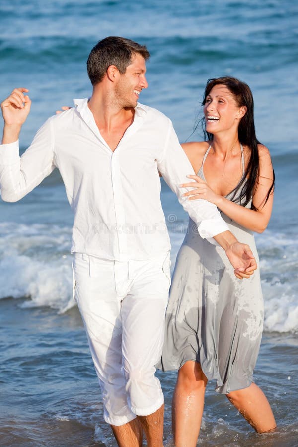 Summer sea couple stock photo. Image of caucasian, passionate - 10677666