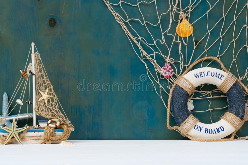 Summer sea still life stock image. Image of boat, background - 146679459