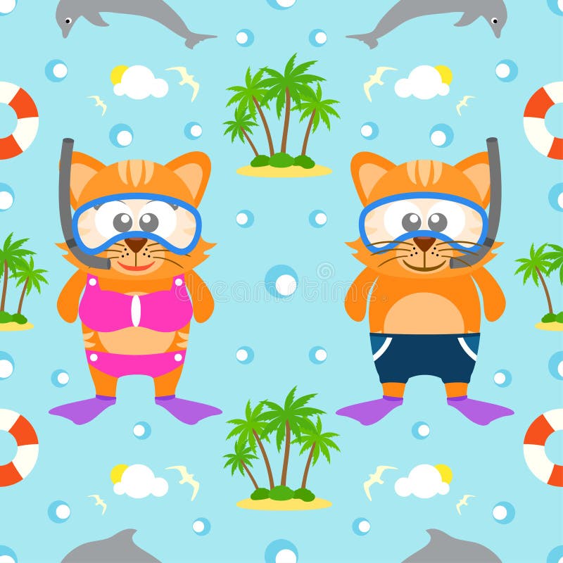 Cat Flippers Stock Illustrations – 101 Cat Flippers Stock Illustrations ...
