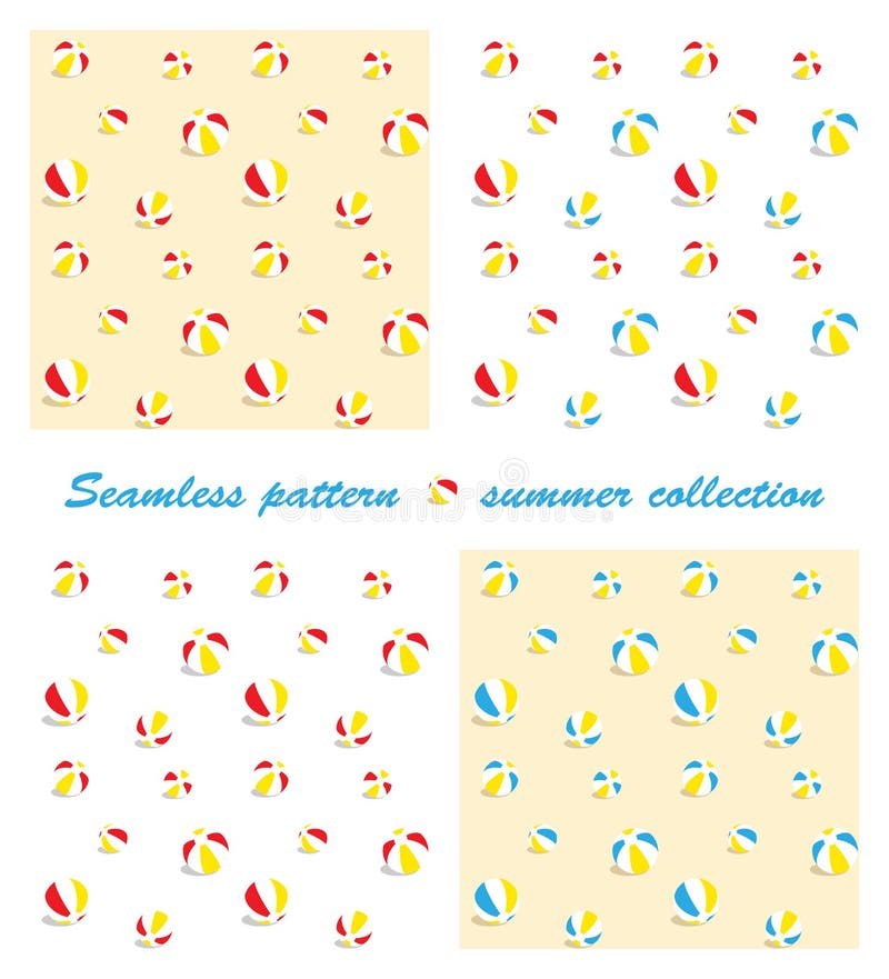 Summer seamless pattern stock vector. Illustration of funny - 72852637