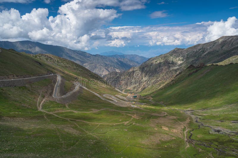 Summer Season in Pakistan View from Babusar Pass, Gilgit Baltistan ...