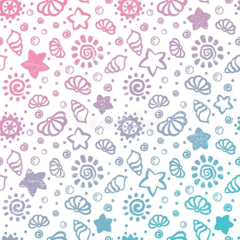 Flower Shell Star Stock Illustrations – 1,749 Flower Shell Star Stock ...