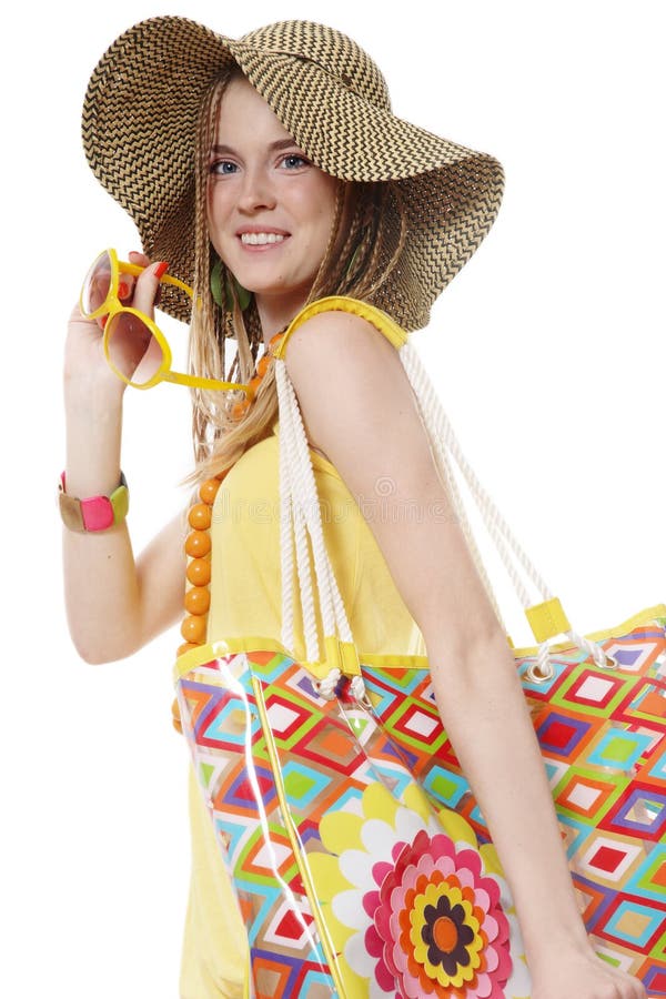 Summer shopping stock image. Image of woman, white, teen - 10256103