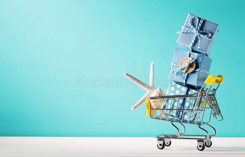 Summer shopping theme stock photo. Image of store, retail - 94080932