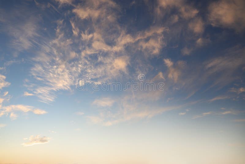 Summer sky stock photo. Image of outdoor, bright, orange - 109851128