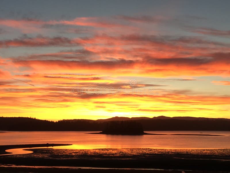 Summer sky sunset stock image. Image of summer, island - 78846097