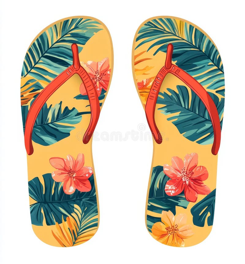 Summer Slippers are Flip-flops that Have a Boho-inspired Pattern ...