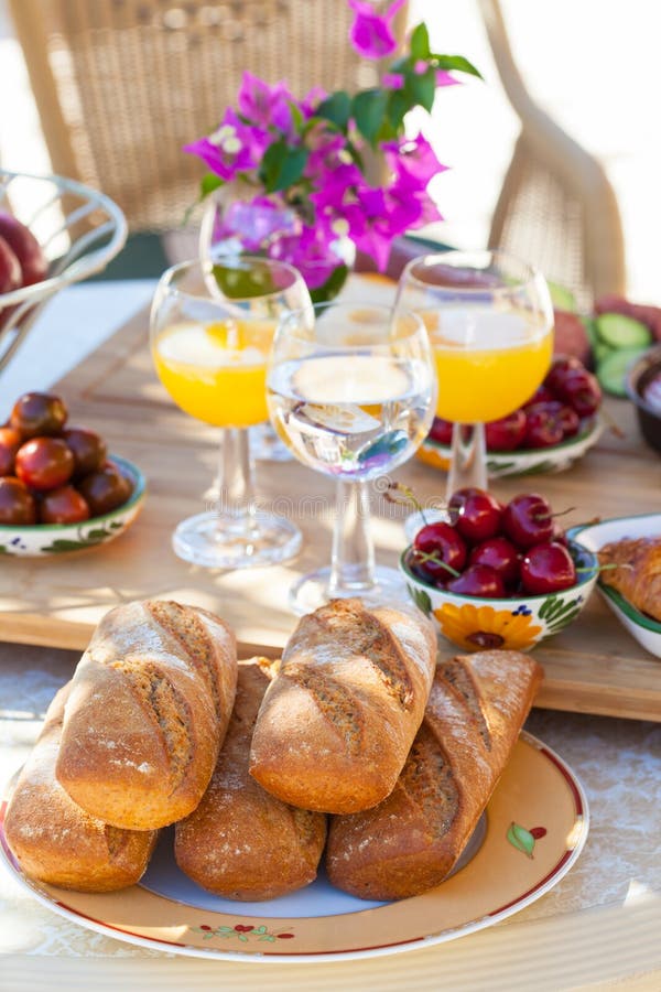 Summer snack stock photo. Image of decoration, breakfast - 38844304