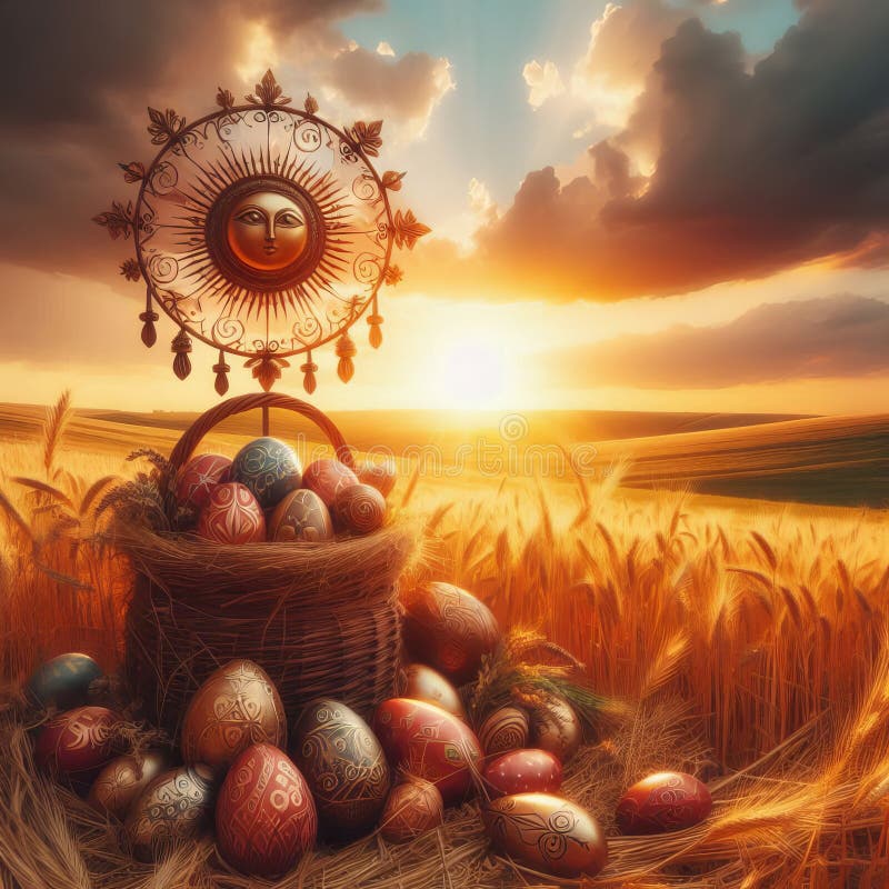 Summer Solstice Easter the Longest Day of the Year Brings Forth Stock ...