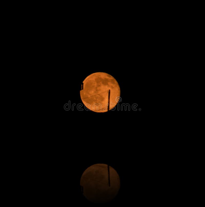 Summer solstice moon stock image. Image of outside, colorful - 95451569