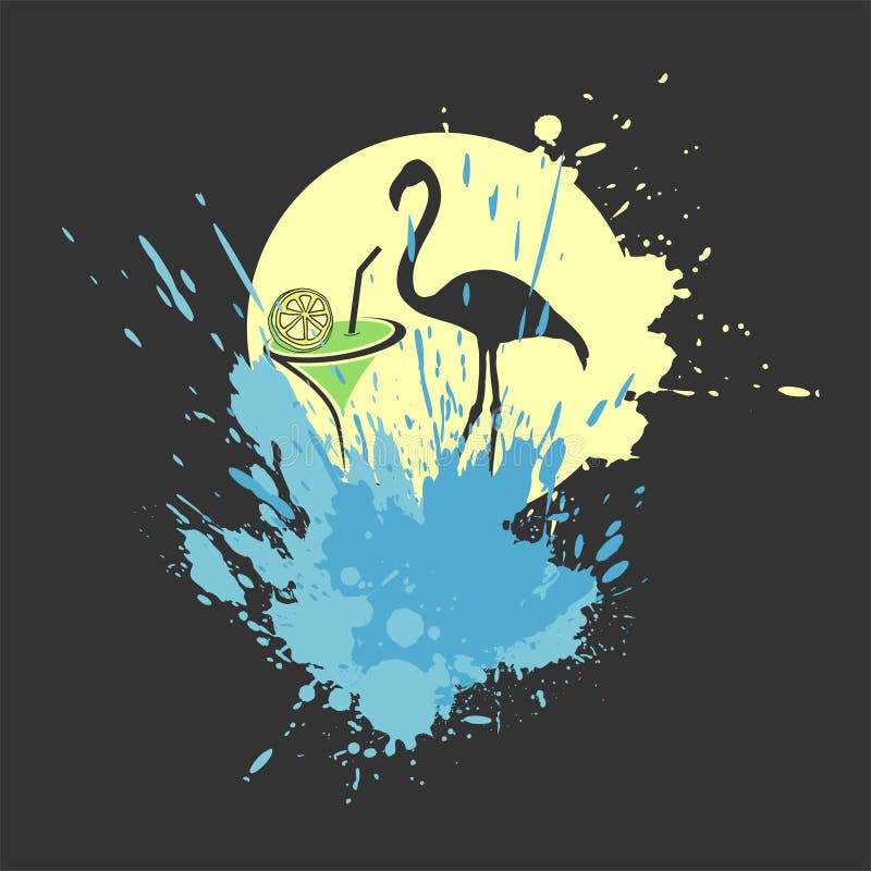 Summer splash illustration stock vector. Illustration of holidays ...