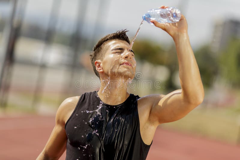 Summer sport stock photo. Image of drop, outdoor, attractive - 33760738