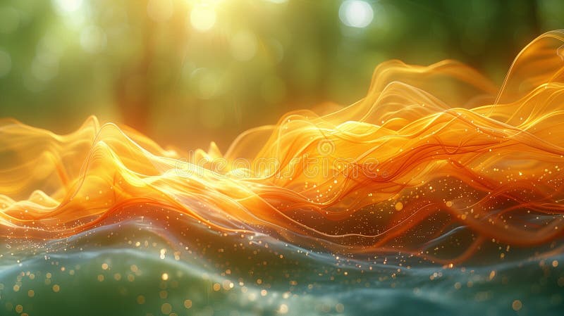 Summer and Spring Energy Abstract Background Stock Image - Image of ...