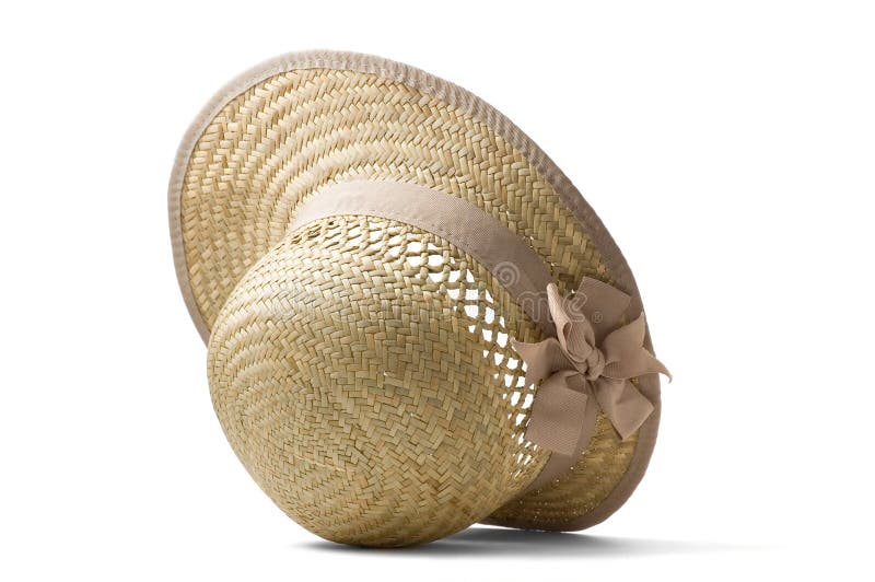 Summer straw hat stock photo. Image of human, straw, fashion - 3324878