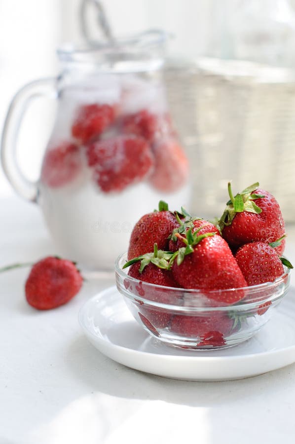 Summer strawberries stock image. Image of summer, gourmet - 19731371