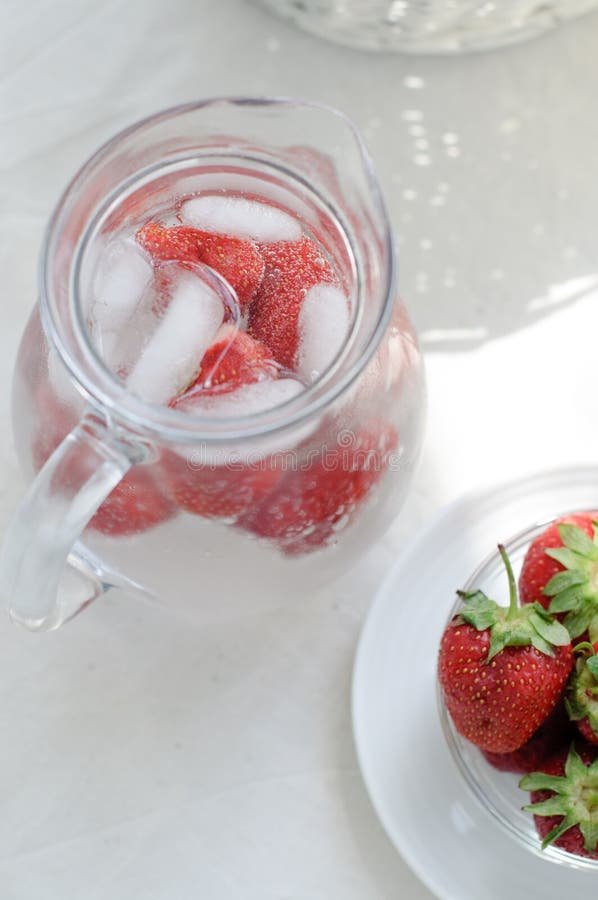 Summer strawberries stock photo. Image of organic, cold - 19731500