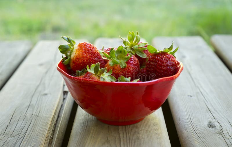 Summer Strawberries stock image. Image of fresh, strawberries - 56000925