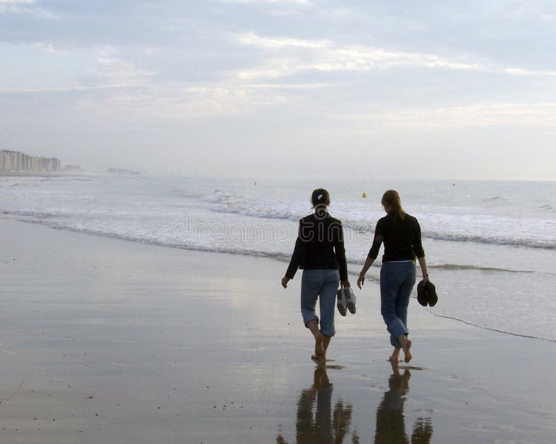 Summer stroll stock image. Image of water, holidays, beach - 205879