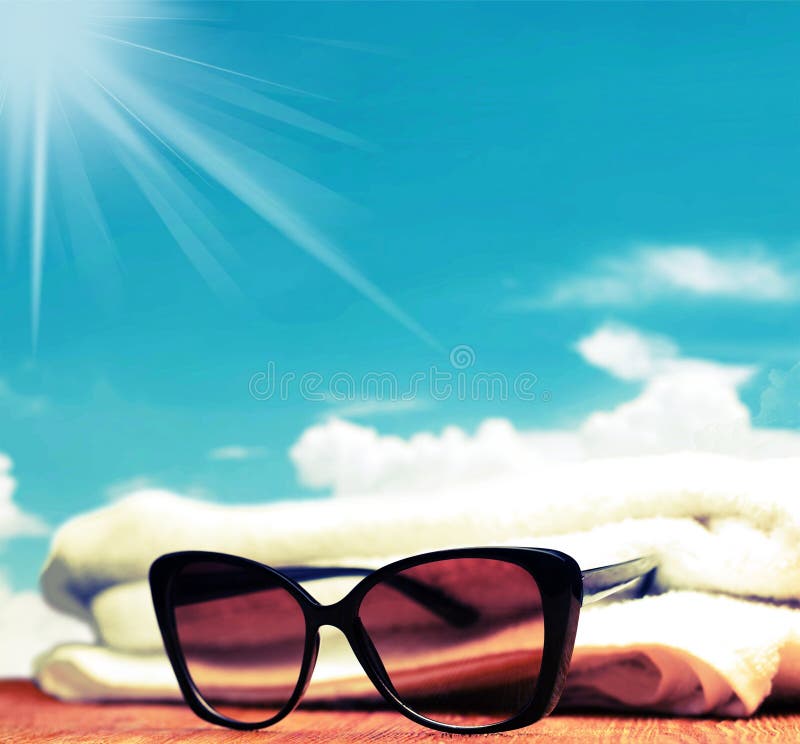 Summer stock image. Image of glasses, table, leisure - 118917941