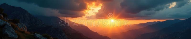 Rugged Escarpment Environment Idyllic Light Stock Illustrations – 5 ...