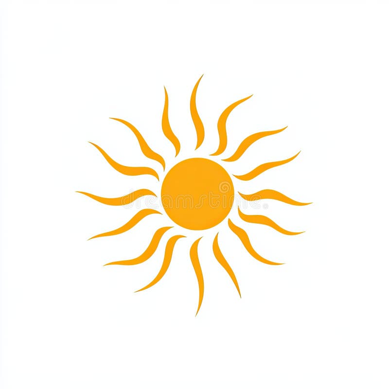 Summer Sun Icon stock illustration. Illustration of holiday - 361113621