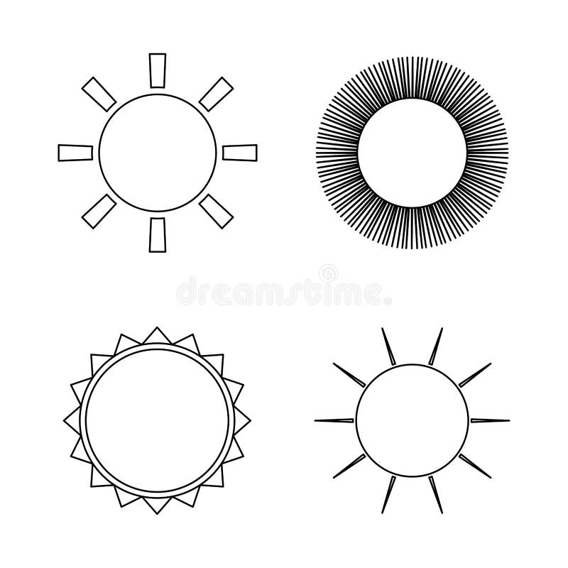 Summer and sun stock vector. Illustration of beam, season - 64583482