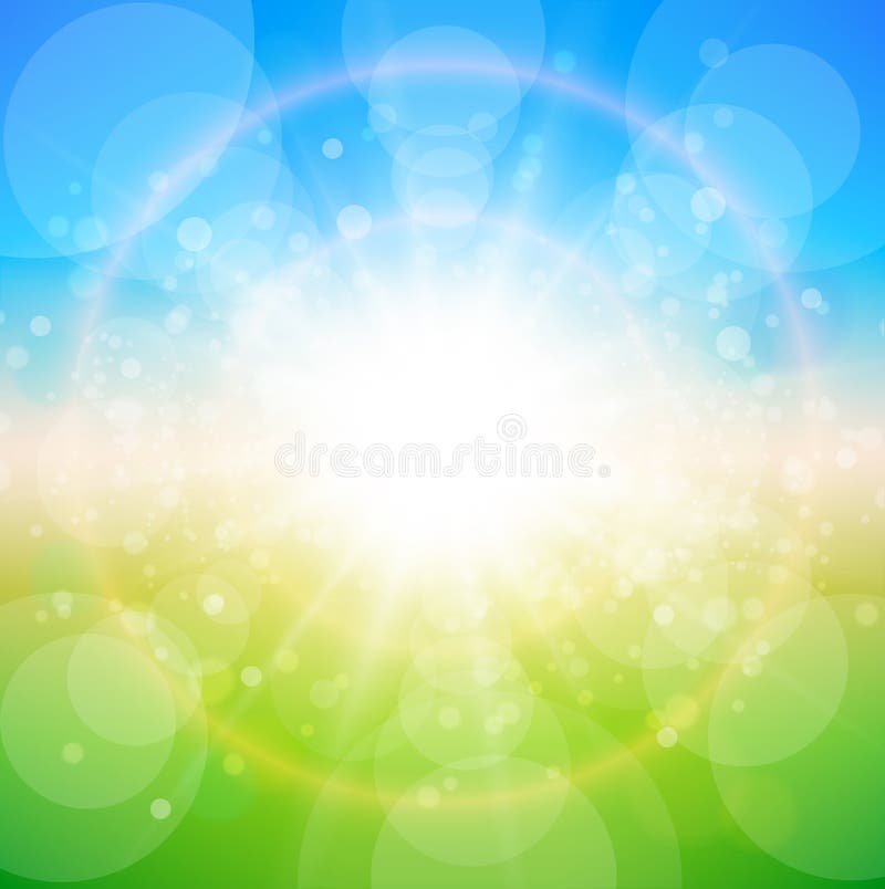 Sunny background stock vector. Illustration of decoration - 13252776
