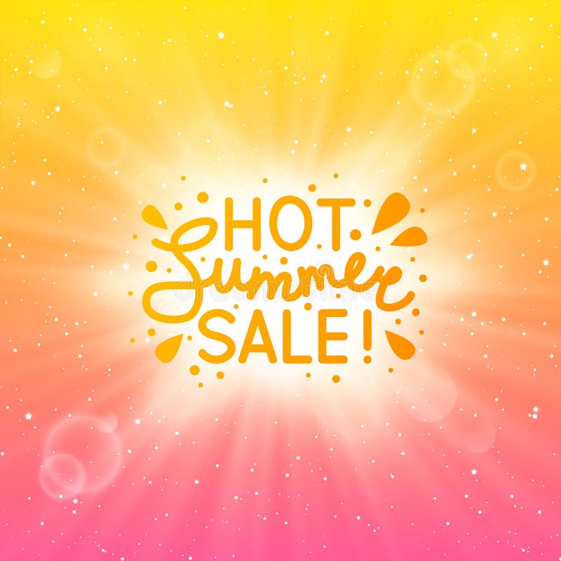 Summer sunny background stock vector. Illustration of glow - 95121103